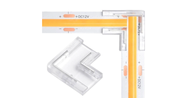10mm COB Or SMD Led Strip Corner Connector 2PIN